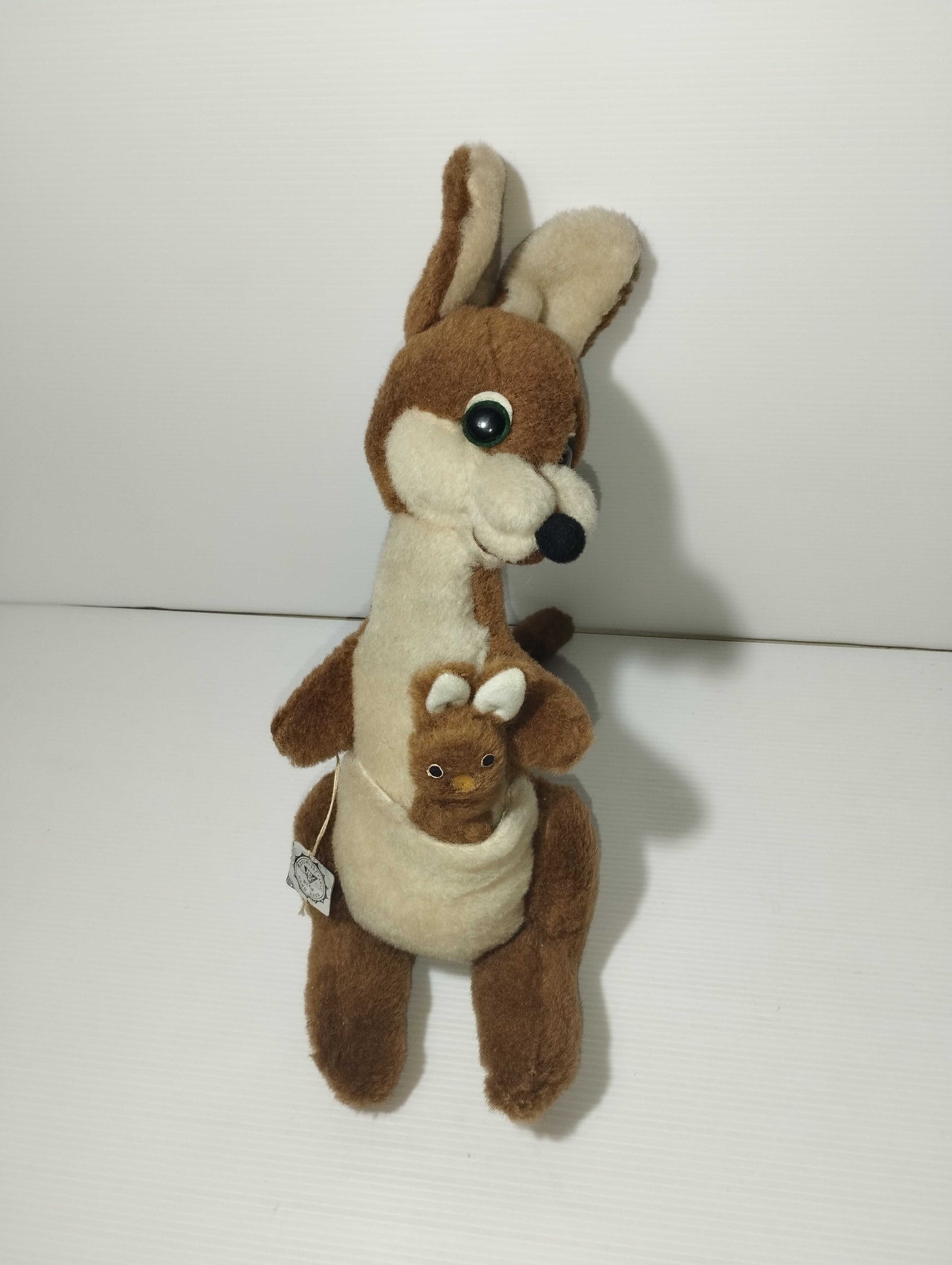 Peluche Canguro Con Piccolo Marca Mú con etichetta originale Made in C ...