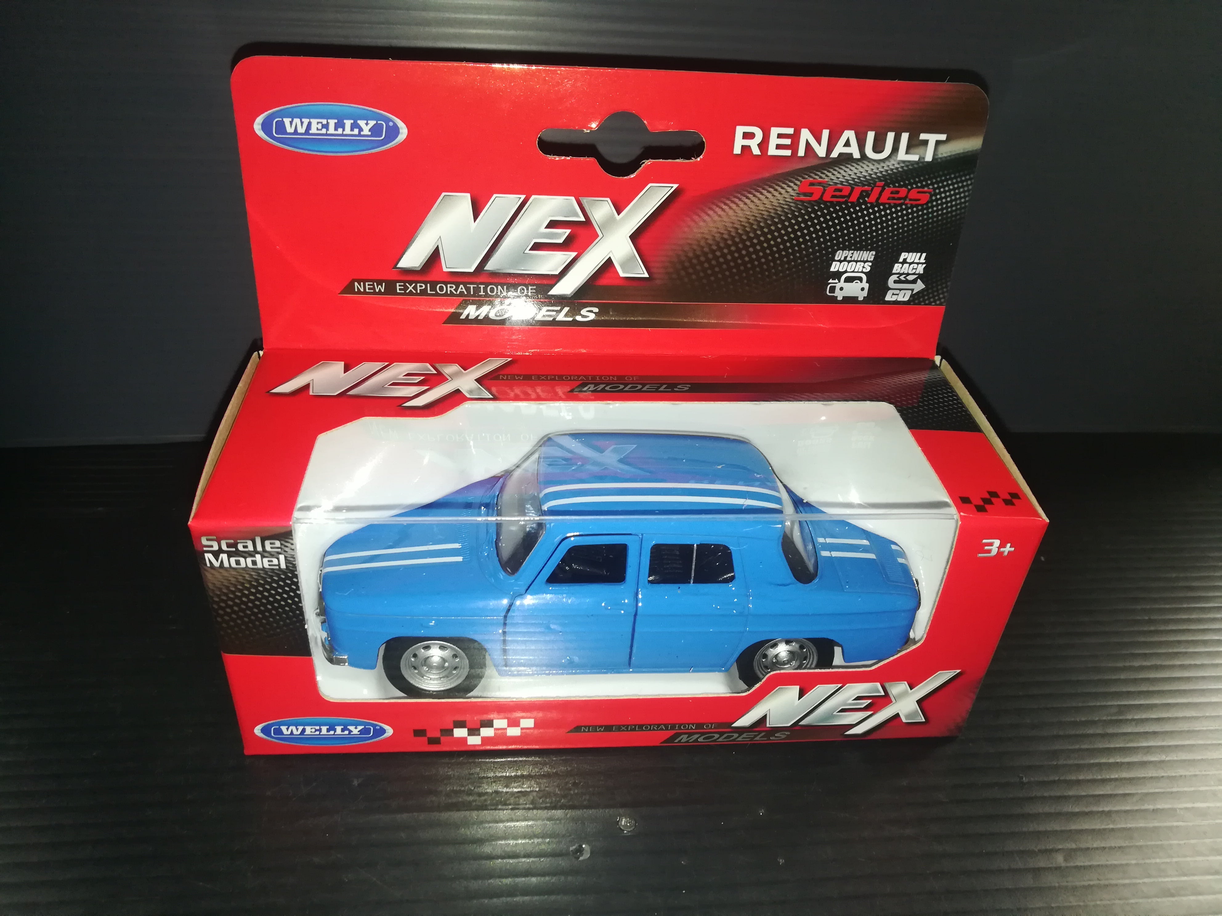 "Renault 1960s R8" Nex Welly model car – LUDOteca e dintorni